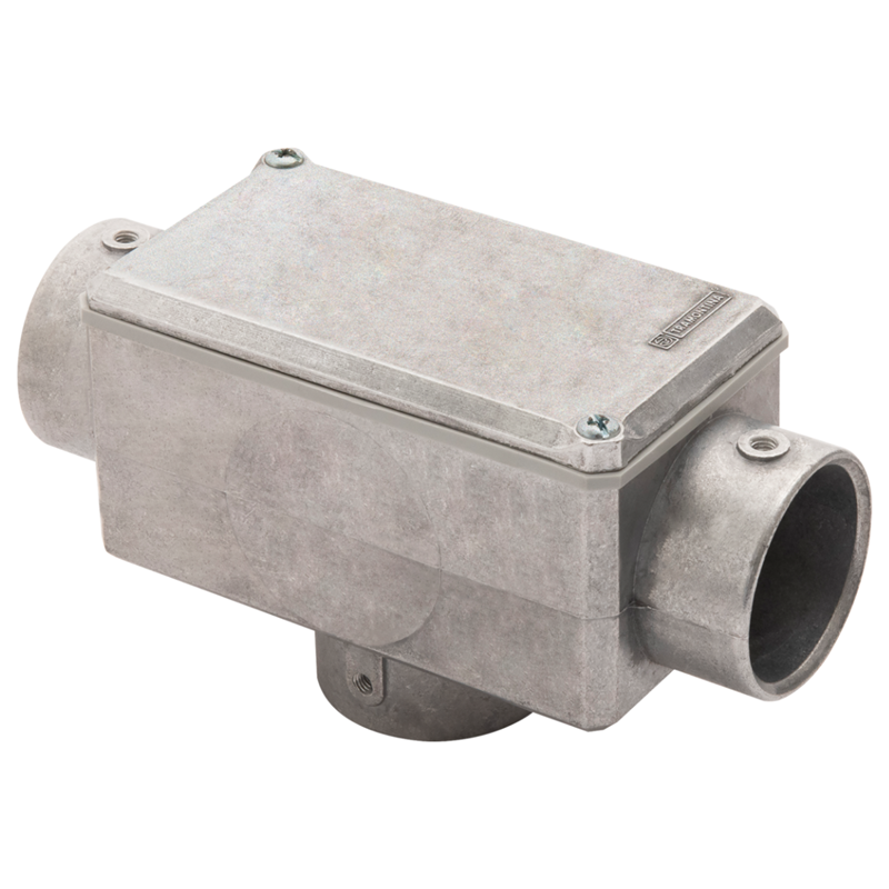 Condulete Alumínio TB 1.1/2'' sem Rosca com Tampa 56108/315 ...