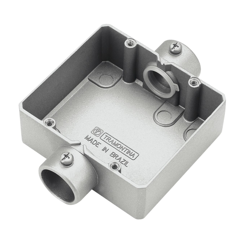 Condulete Alumínio Duplo C 3/4'' sem Rosca 56111/012 - Tramontina ...