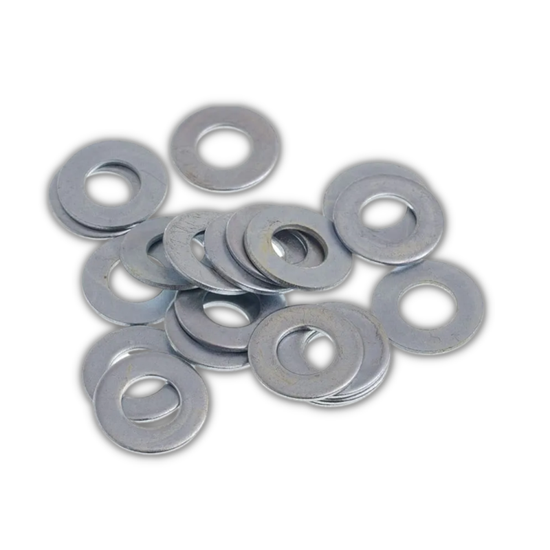 Arruela Lisa Zincada 1/4'' Pacote com 100 Peças - Fixagold - Arruela ...