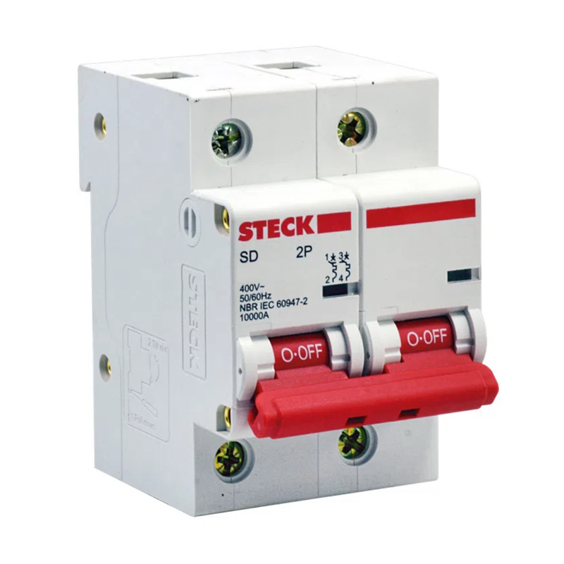 Disjuntor Tipo Din Bipolar Curva C 32A - Steck - Disjuntor Tipo Din Bipolar Curva C 32A - Steck ...