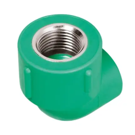 Joelho 90º PPR F/F Inserto Metálico 25x1/2'' 14233 - Amanco - Joelho 90º PPR F/F Inserto ...