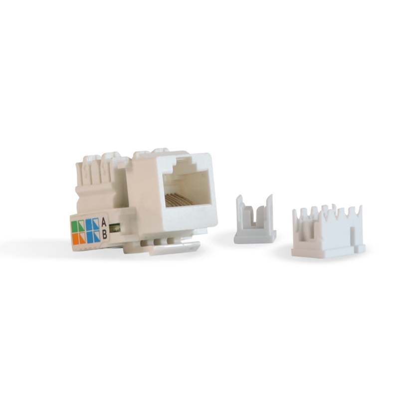 Conector Fêmea Keystone Rj-45 Cat5e Branco - Transnet - Conector Fêmea ...