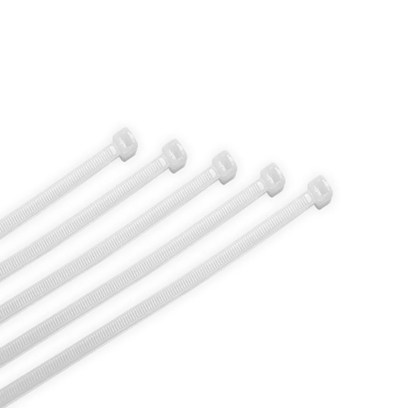 Abraçadeira Enforca Gato de Nylon 500x4.8mm com 100 Peças Branca 8881 ...