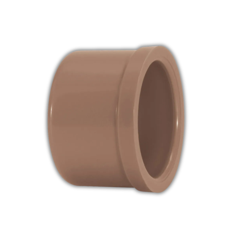 Cap Soldável Marrom 110mm 10026 - Amanco - Cap Soldável Marrom 110mm ...