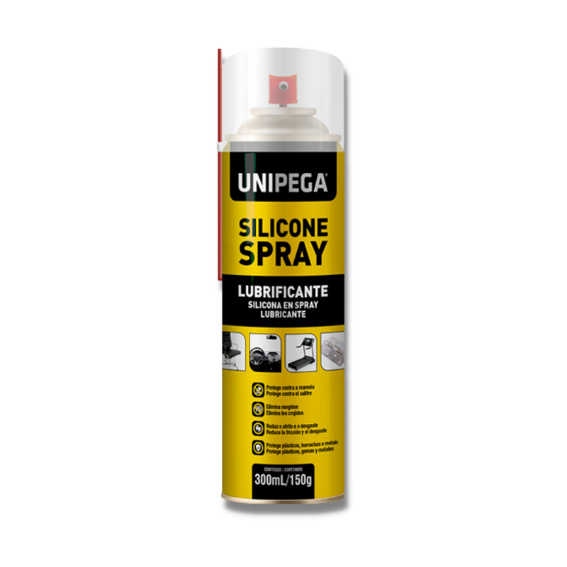 Silicone Spray 300ml/150g - Unipega - Silicone Spray Lata 300ml/150G ...