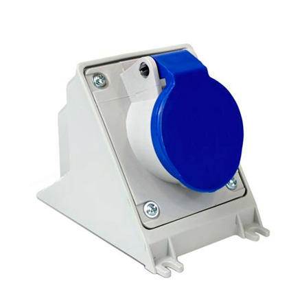 Tomada Sobrepor 3P 32A 220V 6H Azul N-3206 - Steck - Tomada Sobrepor 2P ...