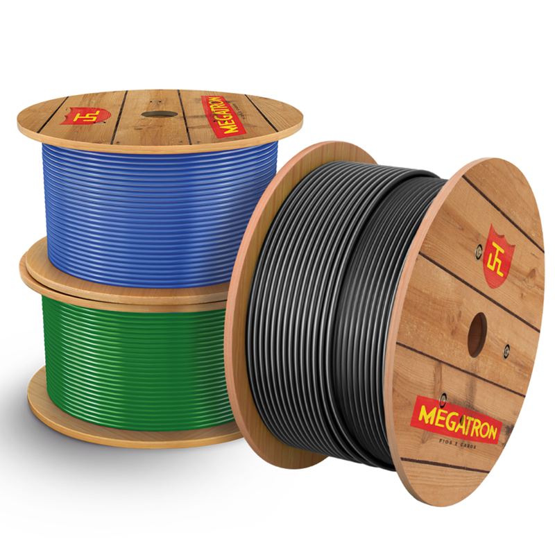 Cabo Flexível 750V 16mm Preto por Metro - Megatron - Cabo Flexível 750V ...