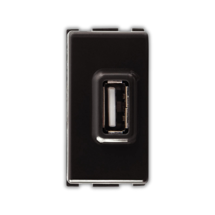 Módulo Tomada USB 1,5A Bivolt Grafite 57215041 - Tramontina Liz ...