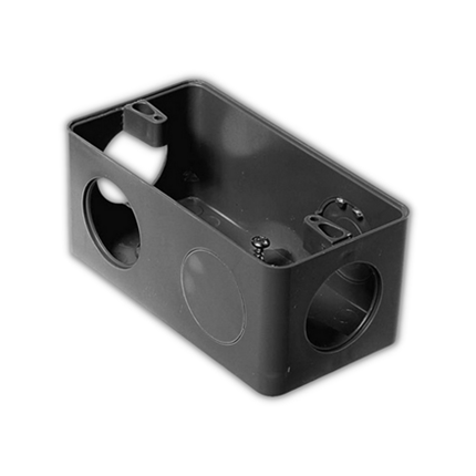 Condulete Múltiplo Pvc 6 Entradas 1'' Preto - MaxxBox - Condulete ...