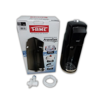 Purificador De Àgua Acquafam Preto 4129 - Fame - Purificador De Àgua Acquafam Preto 4129 - Fame ...